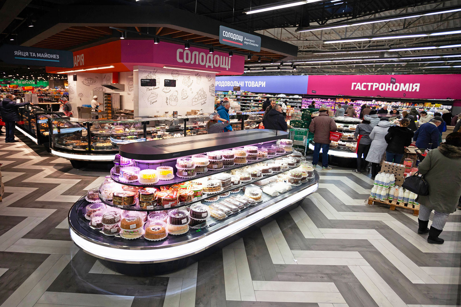 Refrigeration showcase Мissouri cold diamond island MV 095/130 deli ...