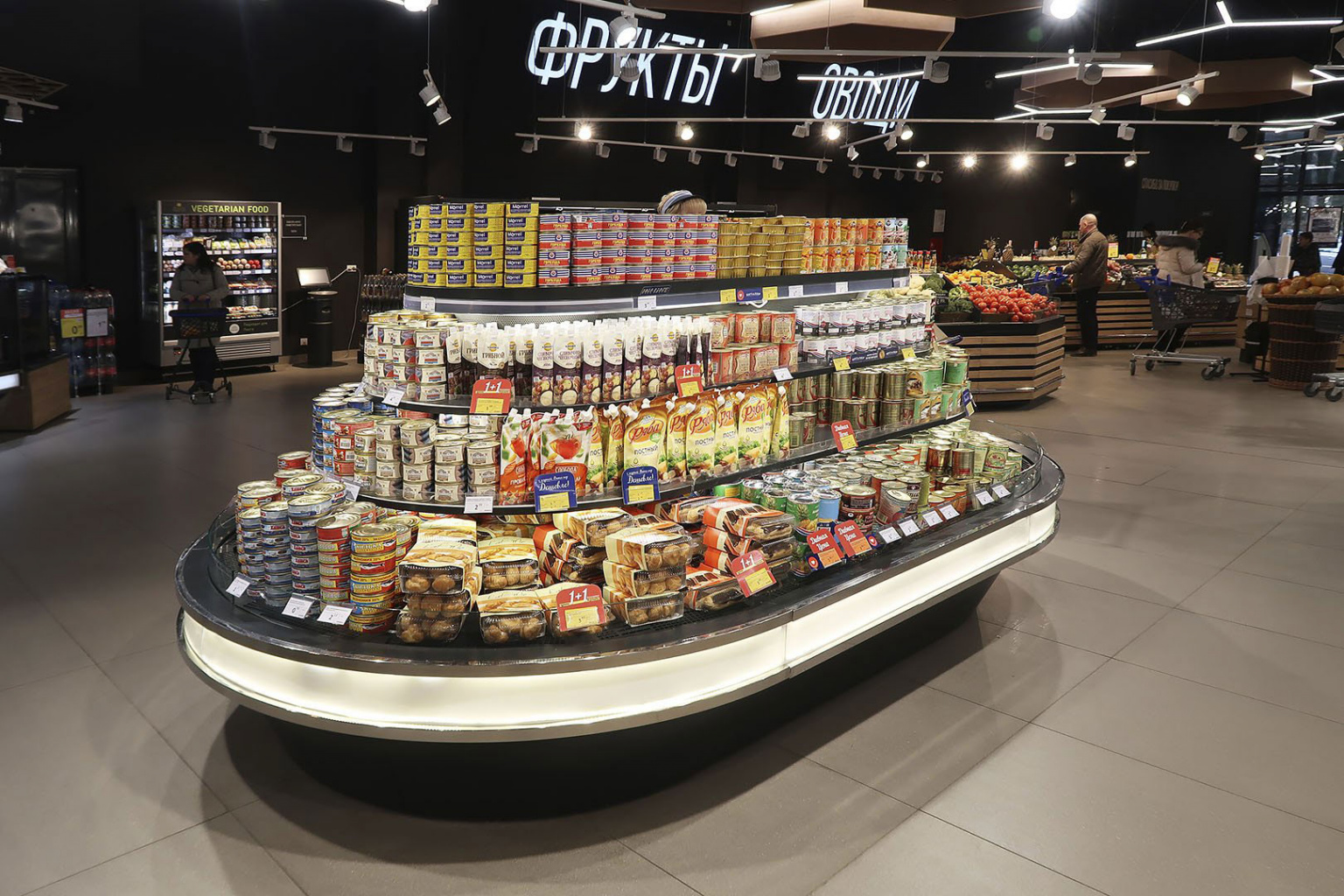 Refrigeration showcase Мissouri cold diamond island MV 095/130 deli ...