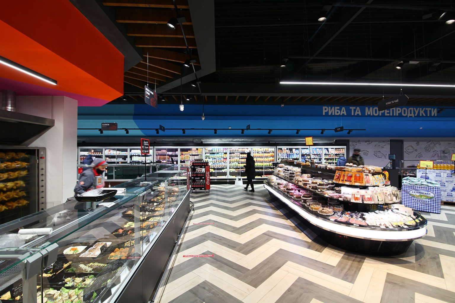 Refrigeration showcase Мissouri cold diamond island MV 095/130 deli ...