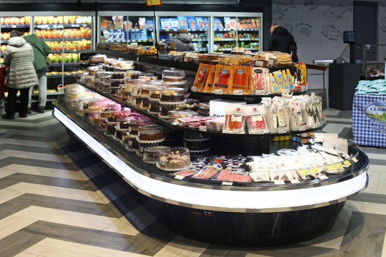 Refrigeration showcase Мissouri cold diamond island MV 095/130 deli ...